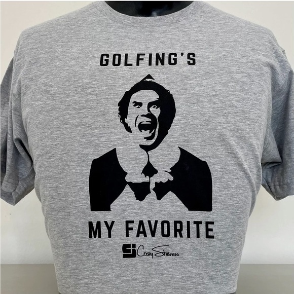 Coby Stevens | Shirts | Cs Holiday Golfings My Favorite Tshirt | Poshmark